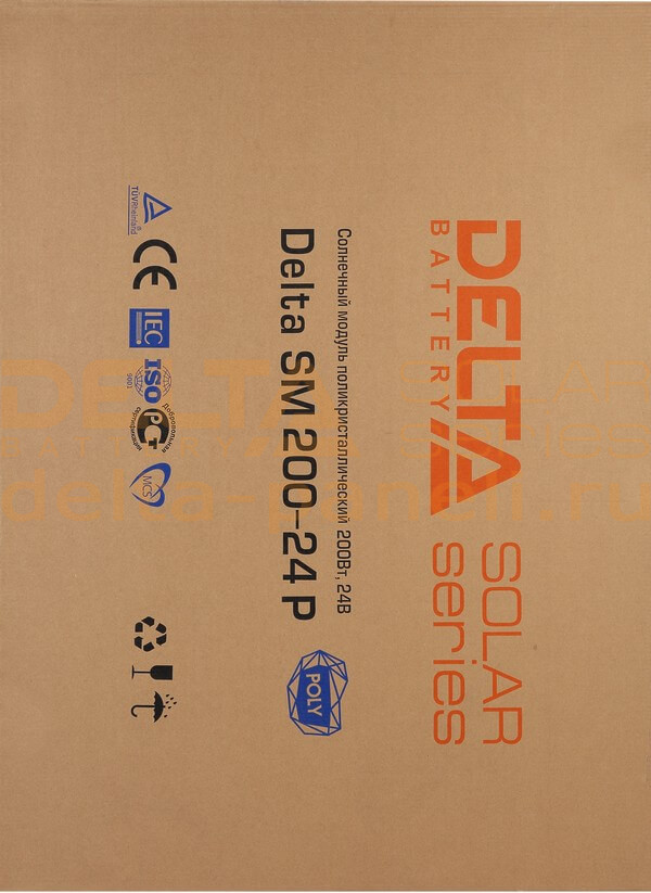 Солнечная батарея 200 Вт Delta SM 200-24 поли купить